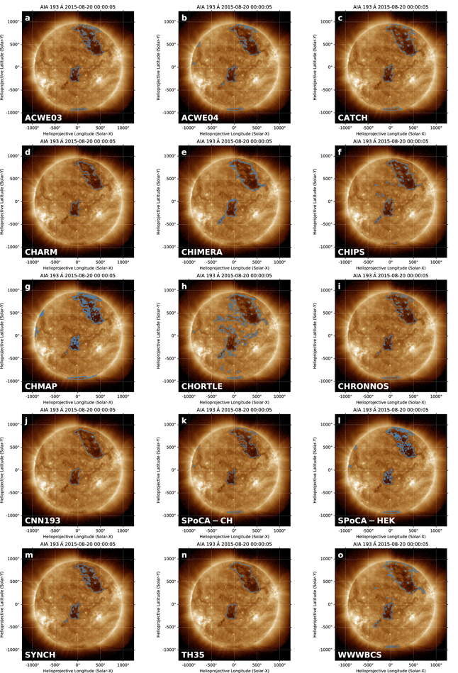 A Community Data Set for Comparing Automated Coronal Hole Detection ...