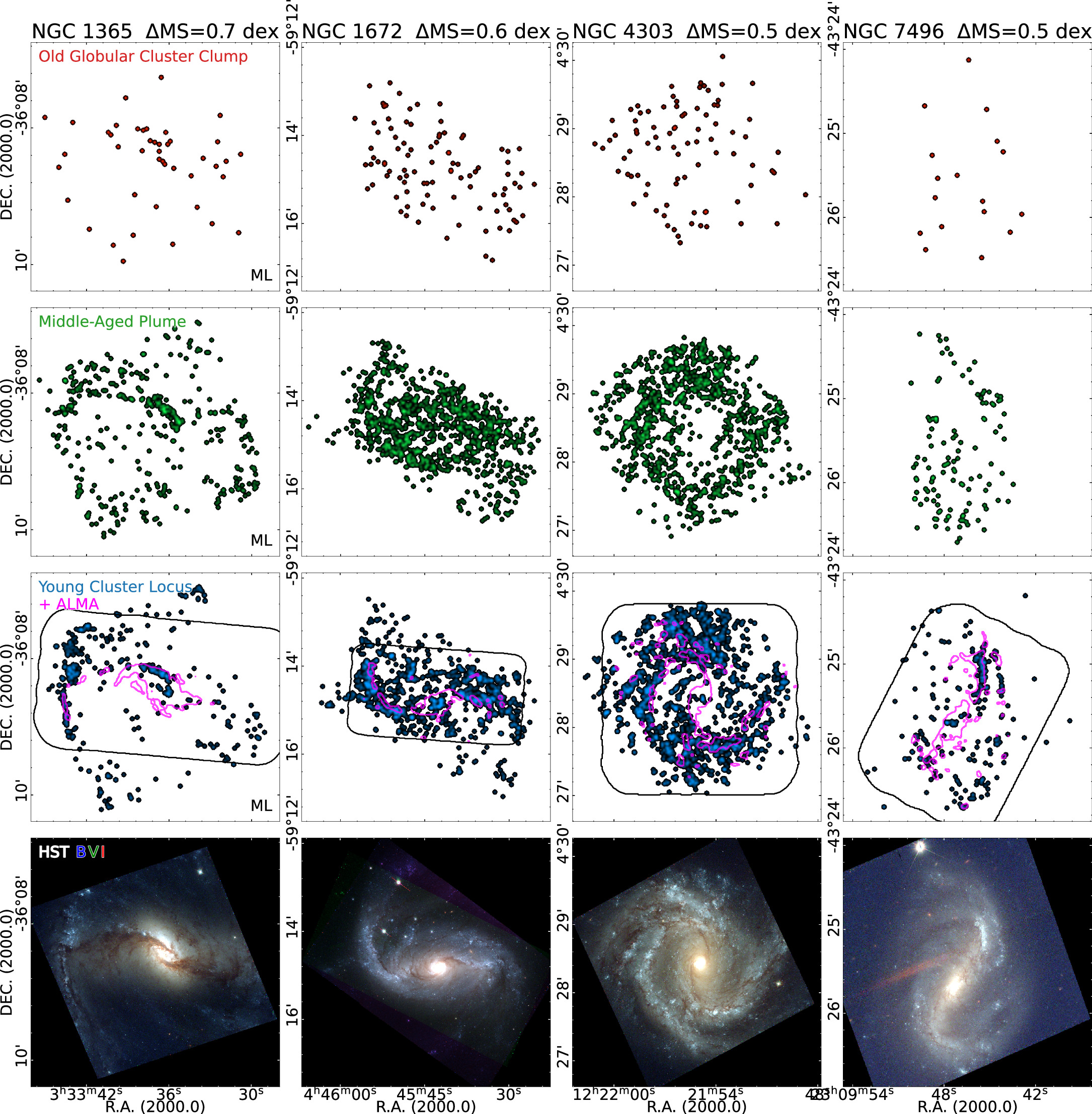 PHANGS-HST Catalogs for ∼100,000 Star Clusters and Compact Associations ...
