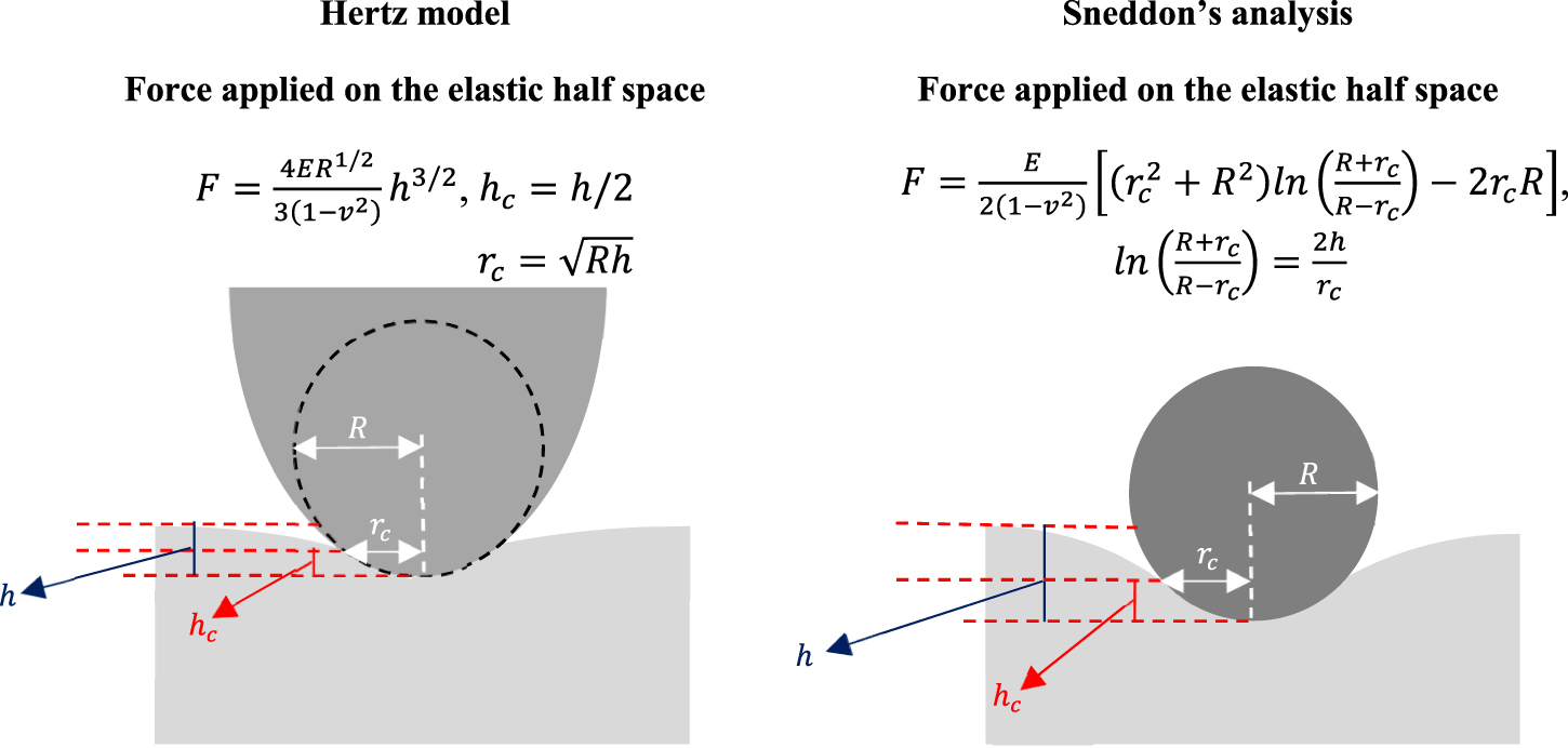 A novel approximate method to calculate the force applied on an elastic ...