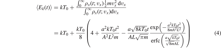 Free expansion of an ideal gas by kinetic gas theory - IOPscience