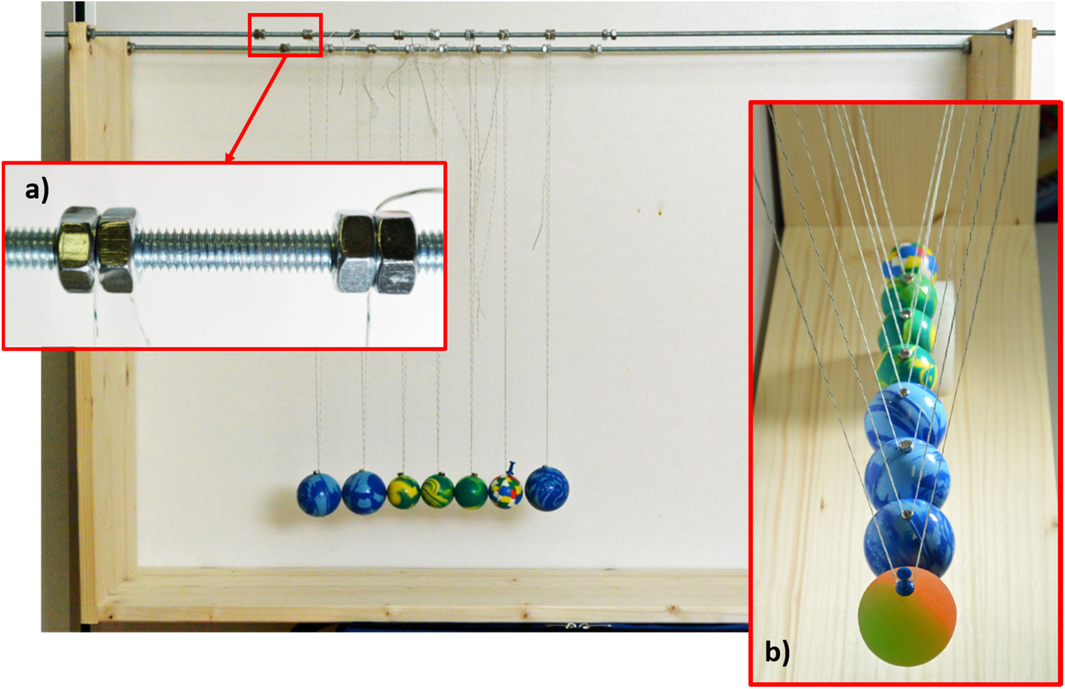 Newton's cradle and Astro-Blaster: toy hybridization for studying chain collisions - IOPscience