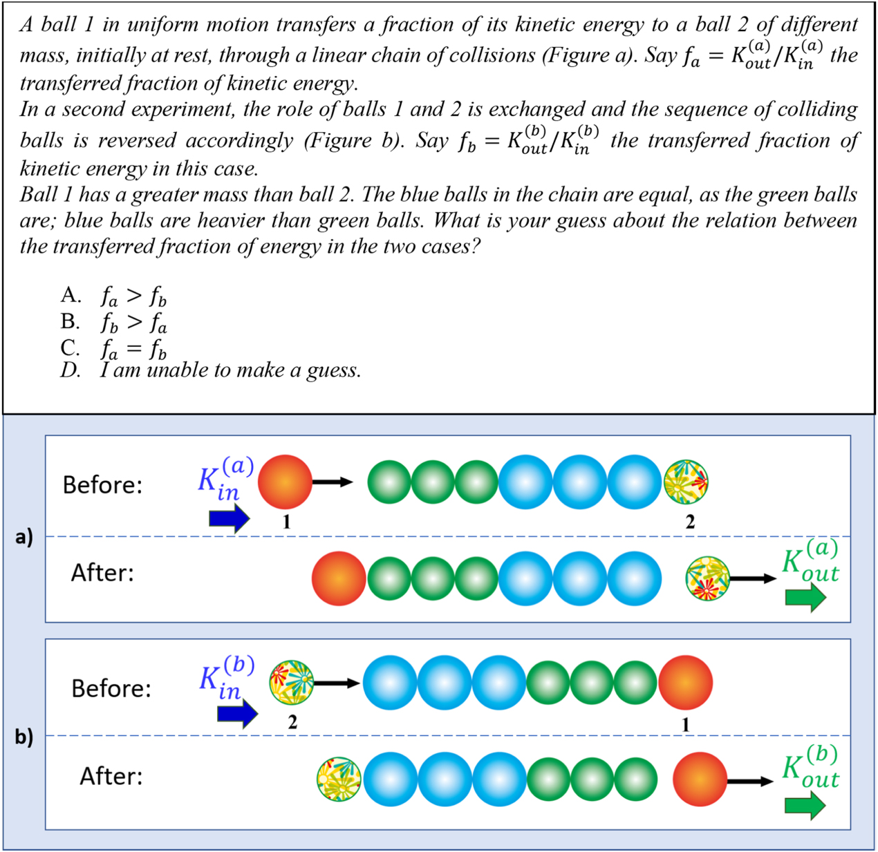 Newton's cradle and Astro-Blaster: toy hybridization for studying chain collisions - IOPscience