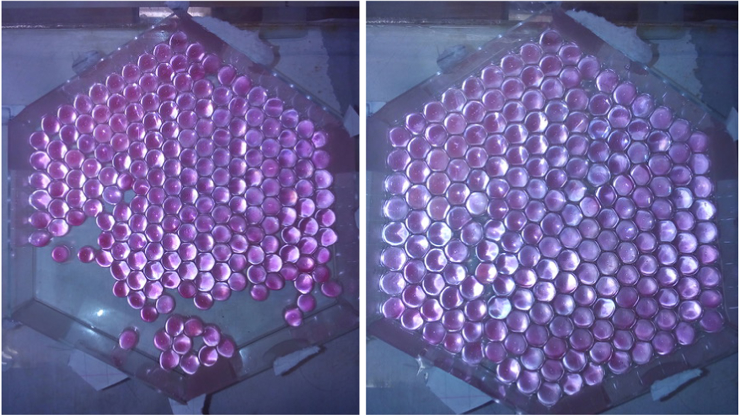 Packing soft spheres: experimental demonstrations with hydrogels ...