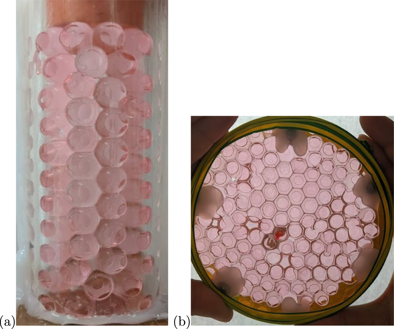 Packing soft spheres: experimental demonstrations with hydrogels ...