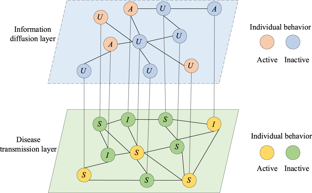Impact of asymmetric activity on interactions between information ...