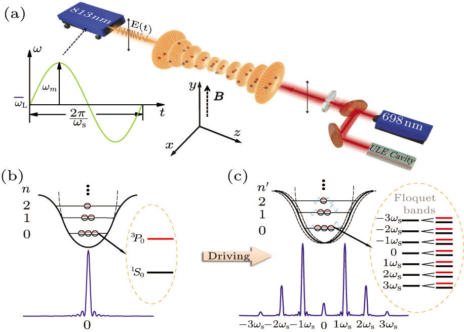 Rabi Spectroscopy and Sensitivity of a Floquet Engineered Optical ...