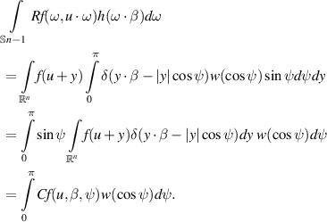 Recovering a function from its integrals over conical surfaces through relations with the Radon ...