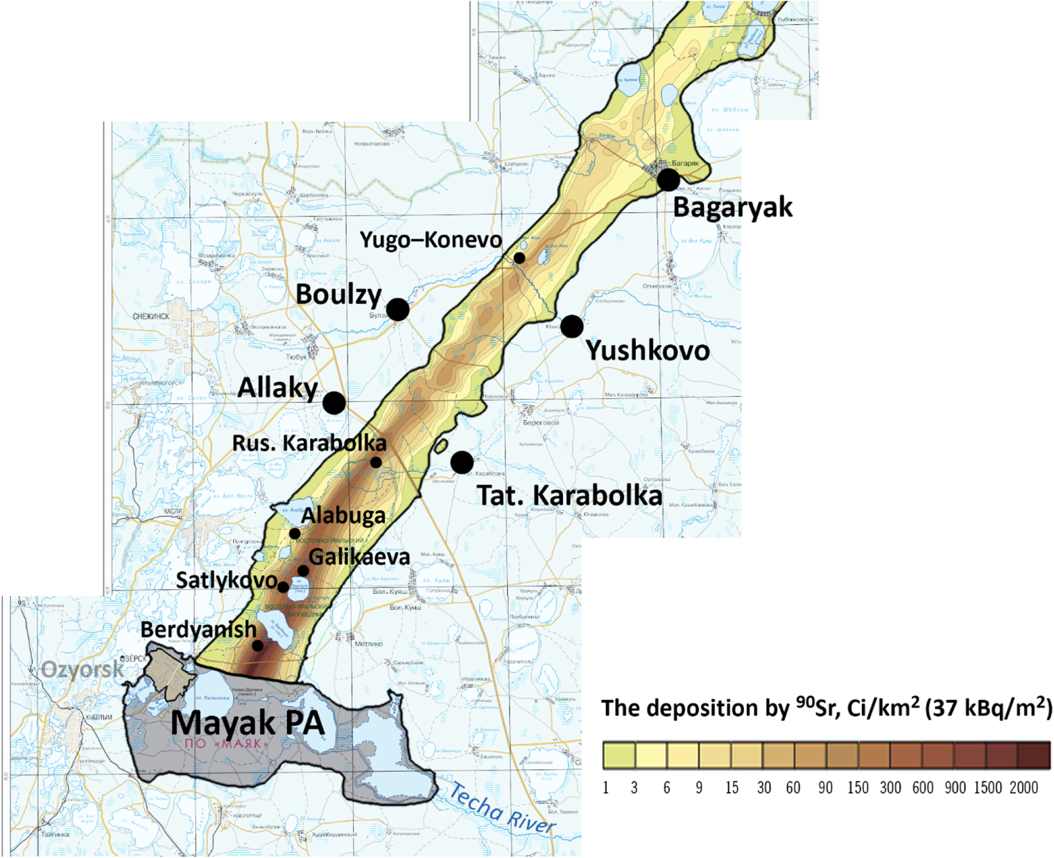 Consequences of the radiation accident at the Mayak production ...