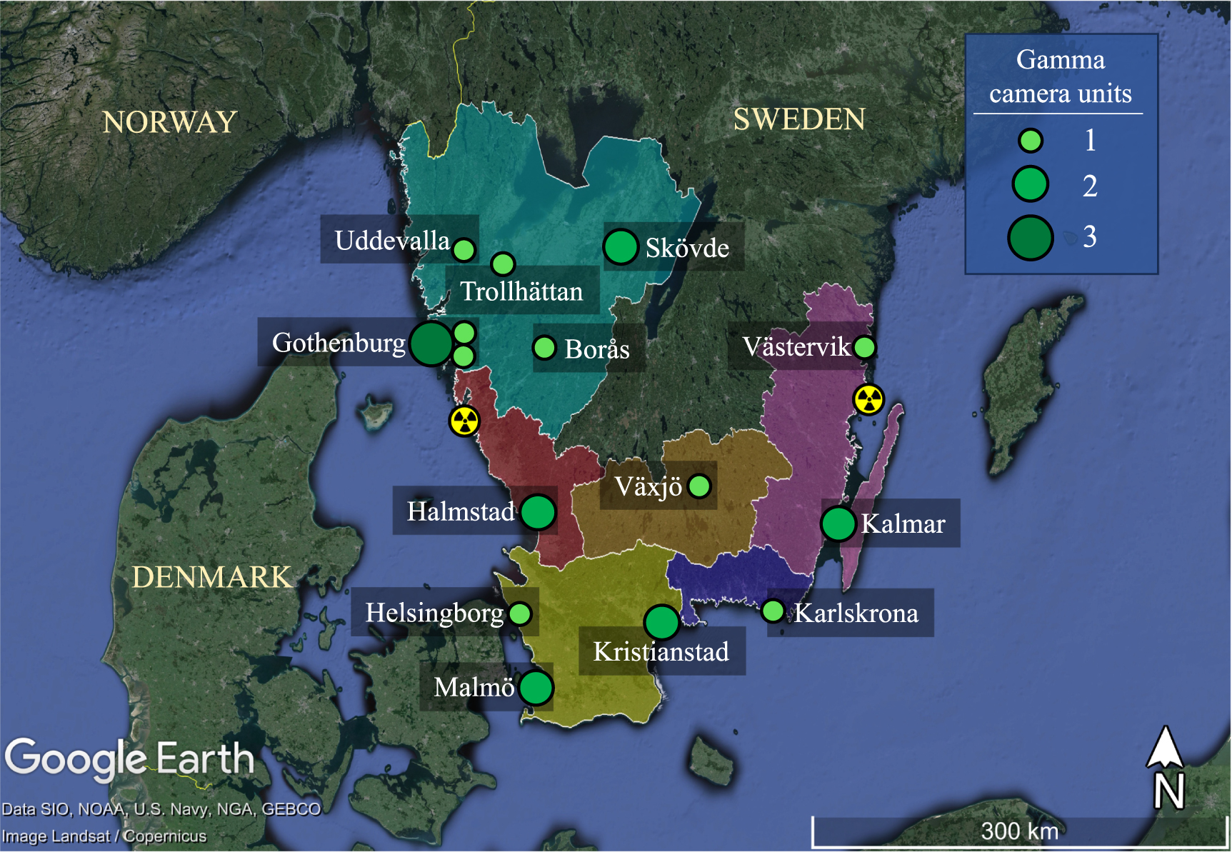 Calibration of medical gamma cameras for estimation of internal ...