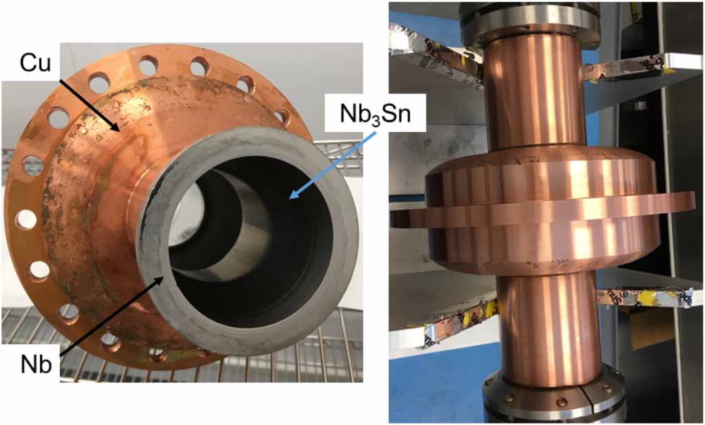 Multi-metallic conduction cooled superconducting radio-frequency cavity ...