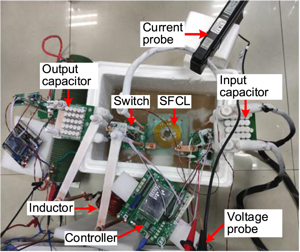 Superconducting fault current limiter (SFCL) for a power electronic ...