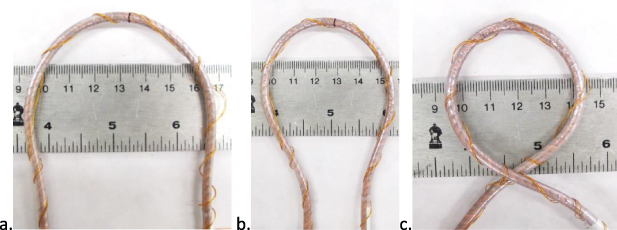 CORC® wires allowing bending to 20 mm radius with 97.5% retention in ...
