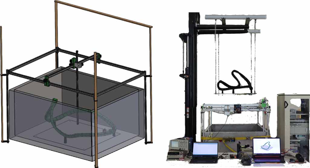 Winding angle optimization and testing of small-scale, non-planar, high ...