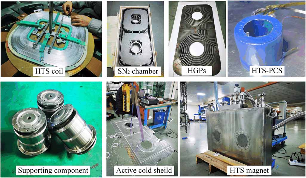 High-temperature superconducting magnet prototype for maglev launch ...