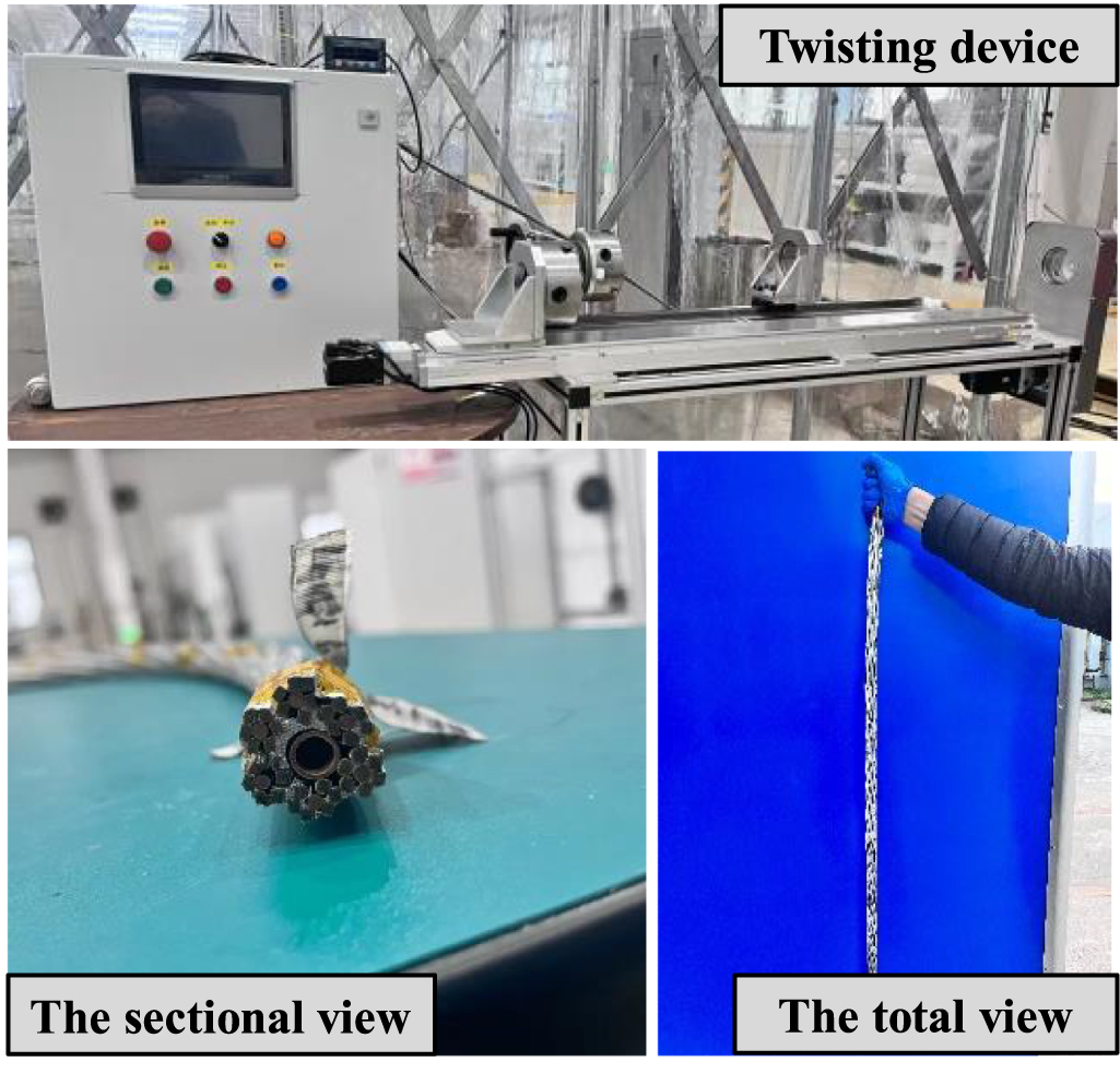 Preliminary tests and numerical modeling of the multistage twisted HTS ...