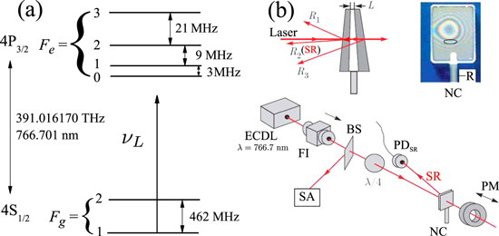 Hyperfine Paschen–Back regime of potassium D2 line observed by Doppler ...