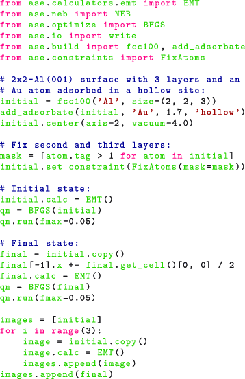 The atomic simulation environment—a Python library for working with atoms - IOPscience