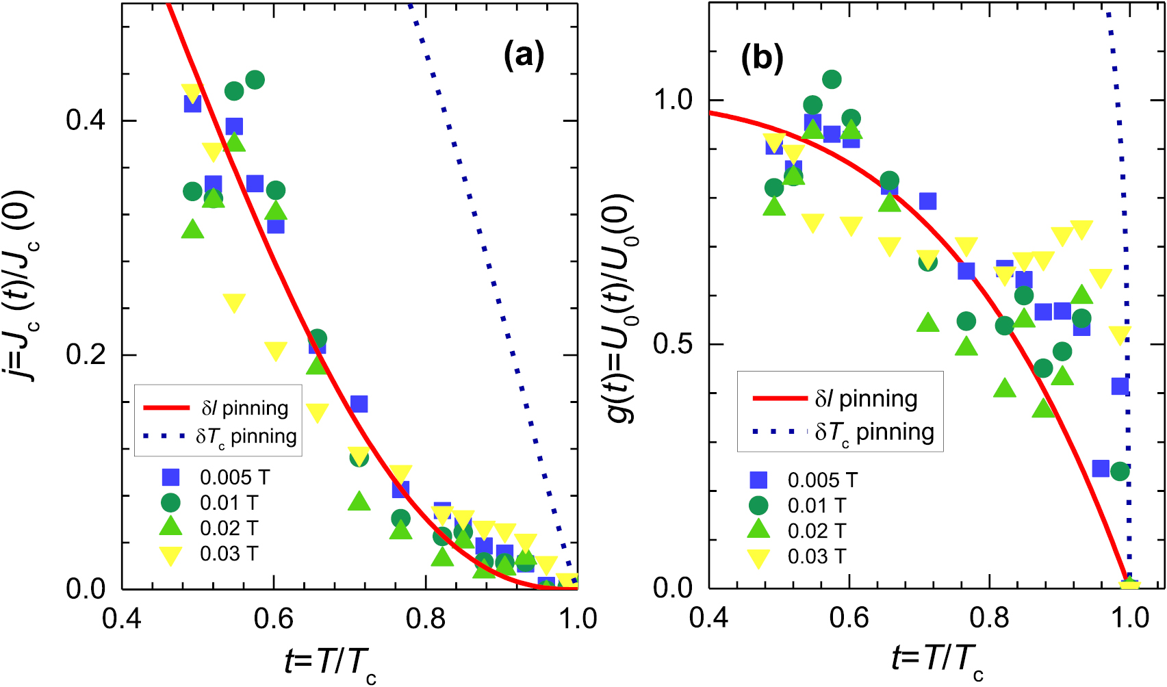 Evidence for weak collective pinning and δl pinning in topological ...