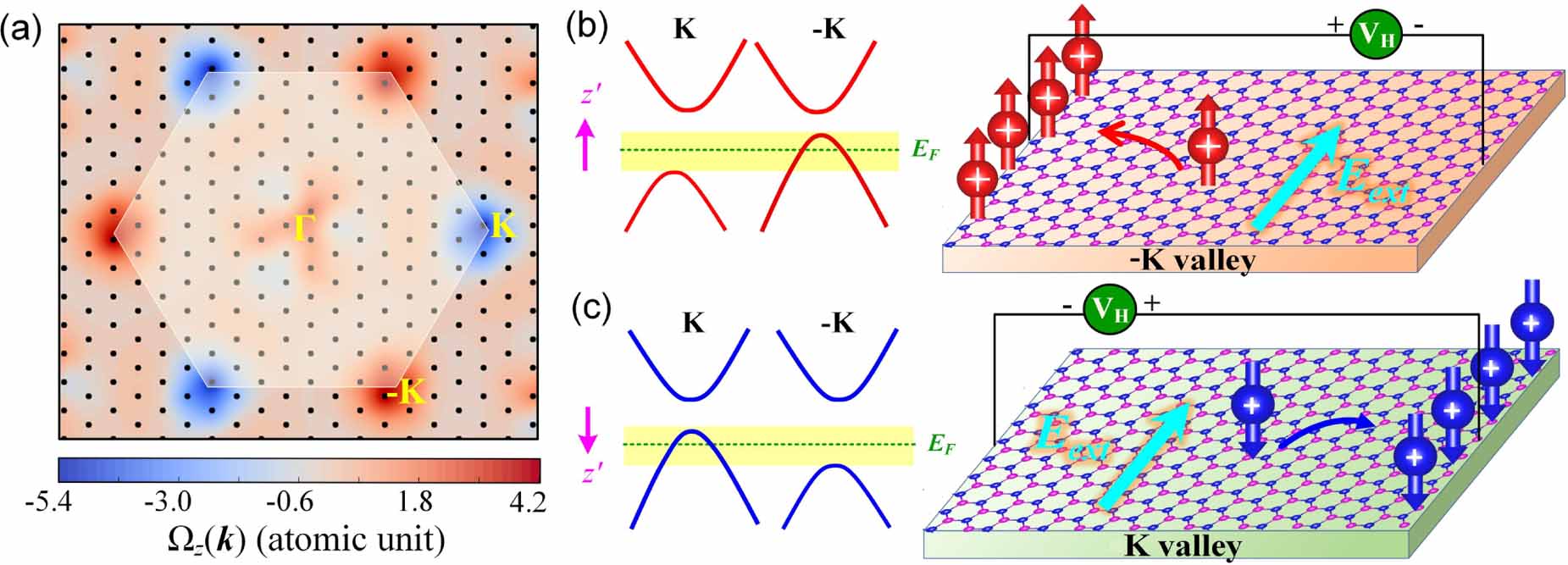 2D electrene LaH2 monolayer: an ideal ferrovalley direct semiconductor ...