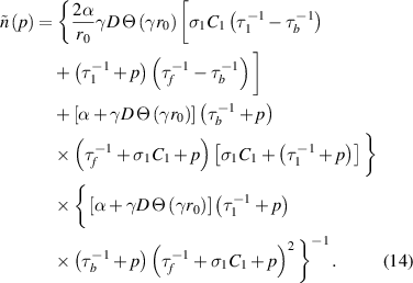 Diffusion-reaction model of positron annihilation for complex defect ...