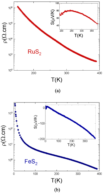 A comparative study of thermal transport properties in FeS2 and RuS2 ...