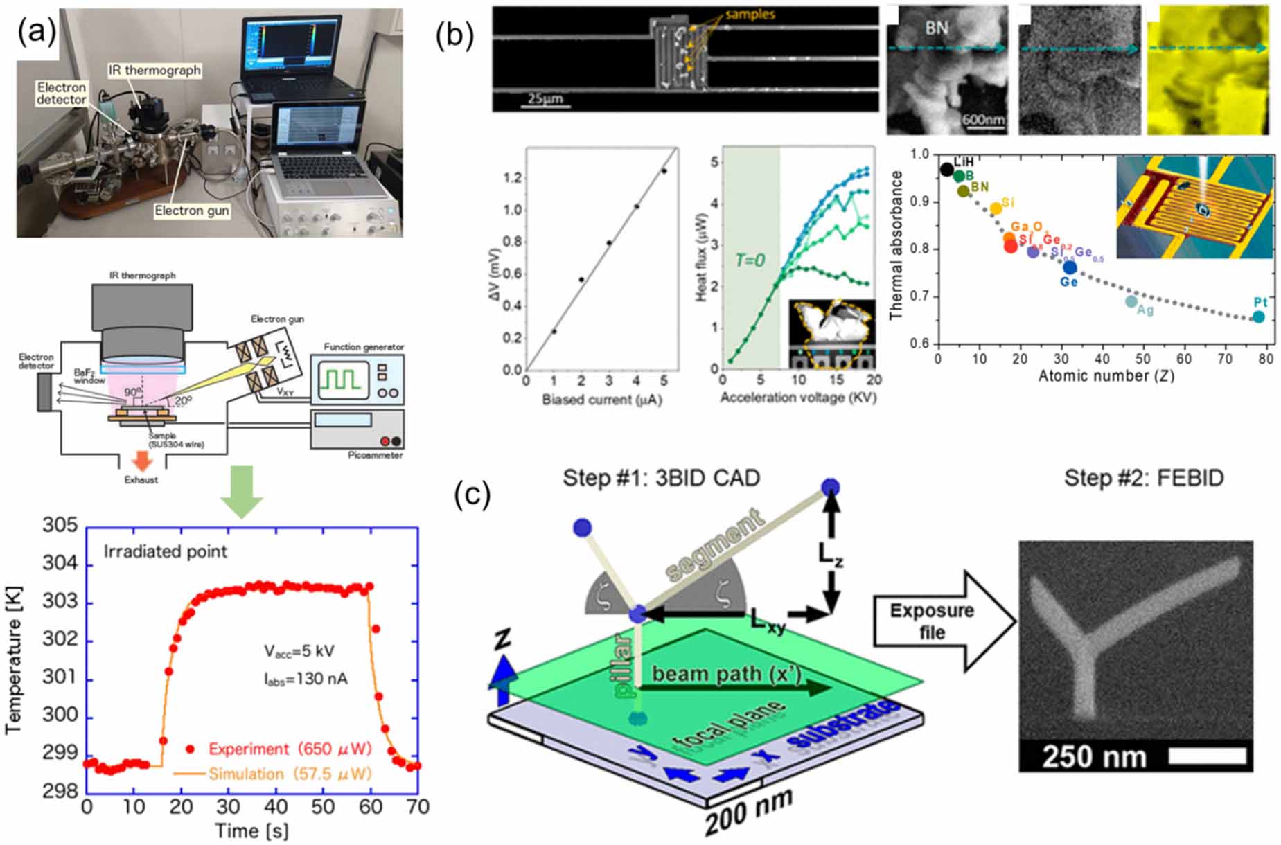 Atomic-scale thermal metrology with electron beams: thermometry, phonon ...