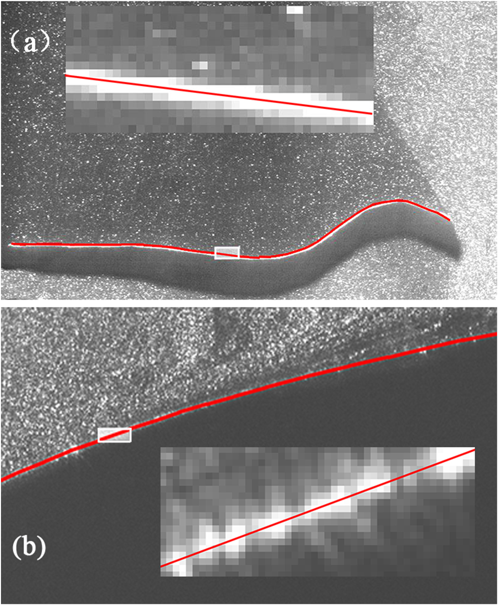 Image pre-processing method for near-wall PIV measurements over moving ...