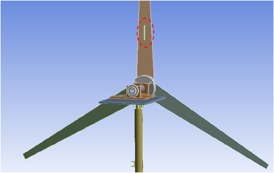 Damage detection of rotating wind turbine blades using local ...