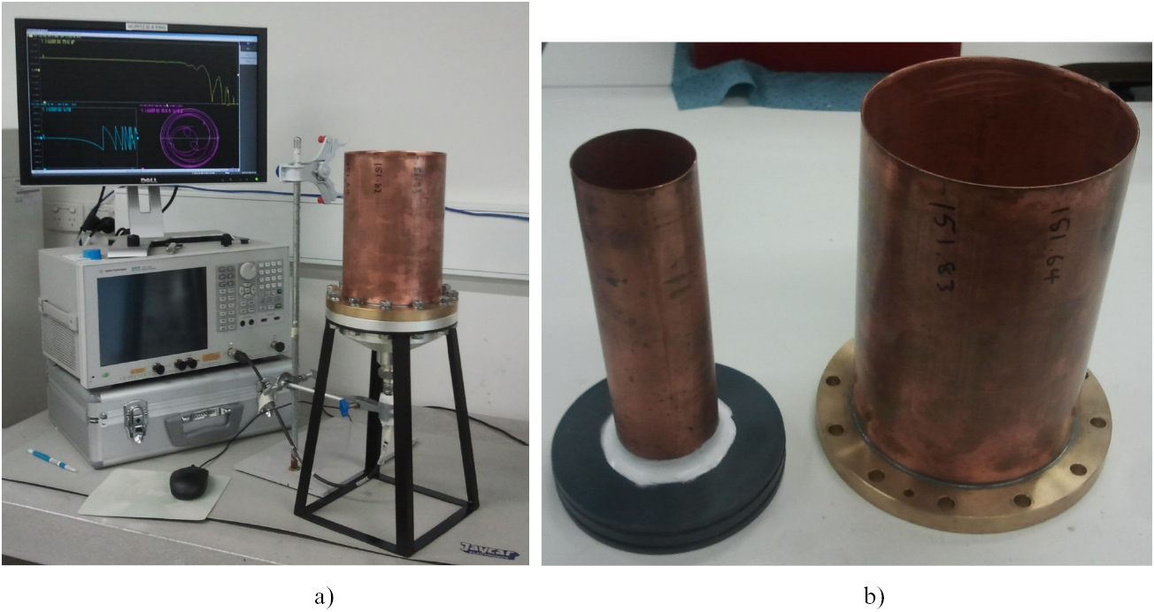 A large coaxial reflection cell for broadband dielectric ...