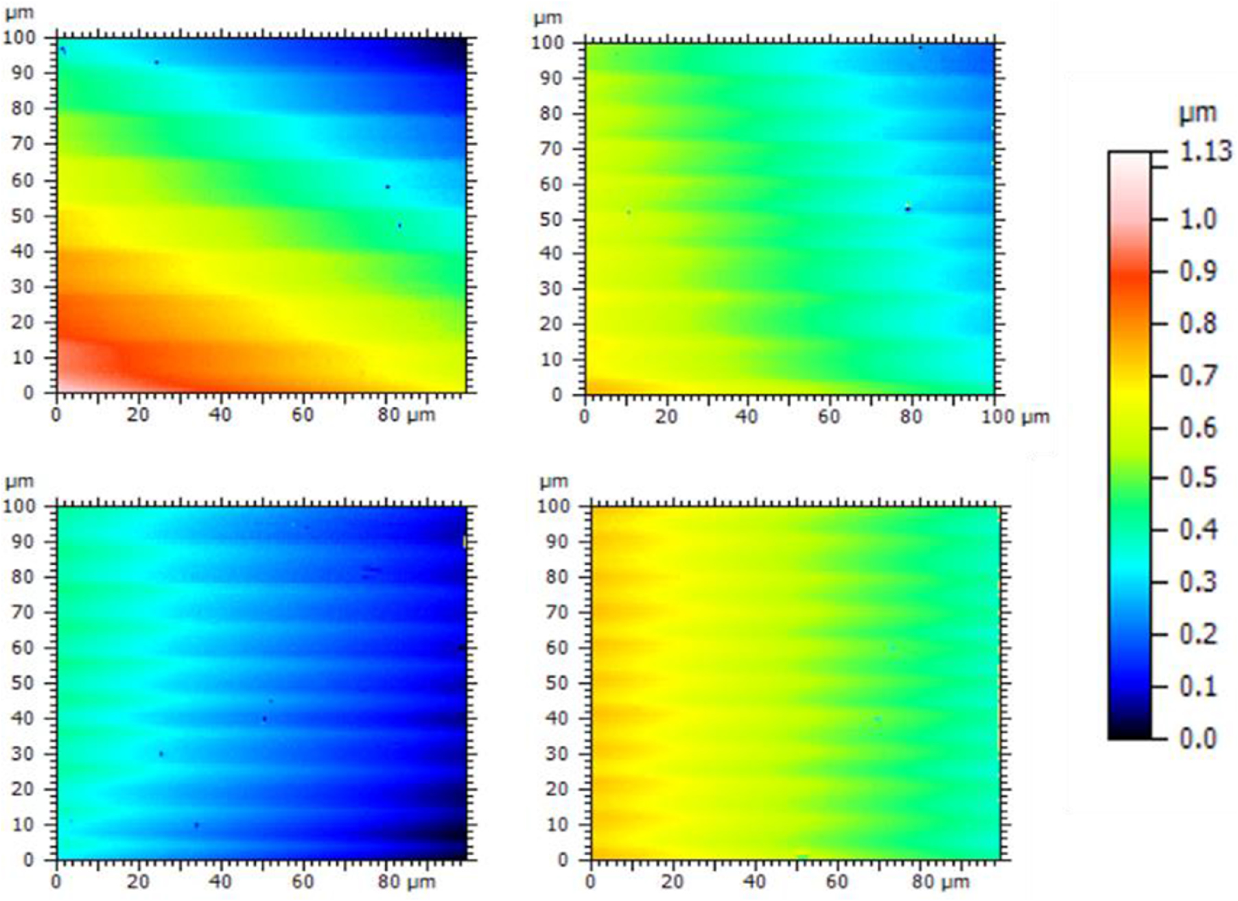 Residual flatness and scale calibration for a point autofocus surface ...