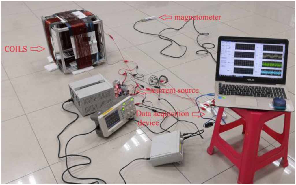 Calibration method for mismatch error of a magnetometer array based on ...