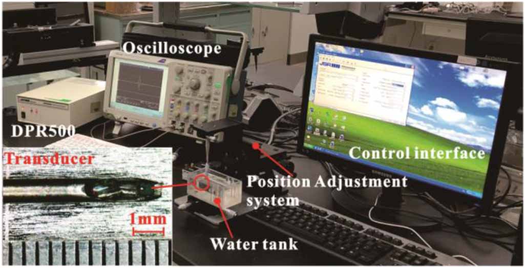 Pulse-echo acoustic properties evaluation method using high-frequency ...
