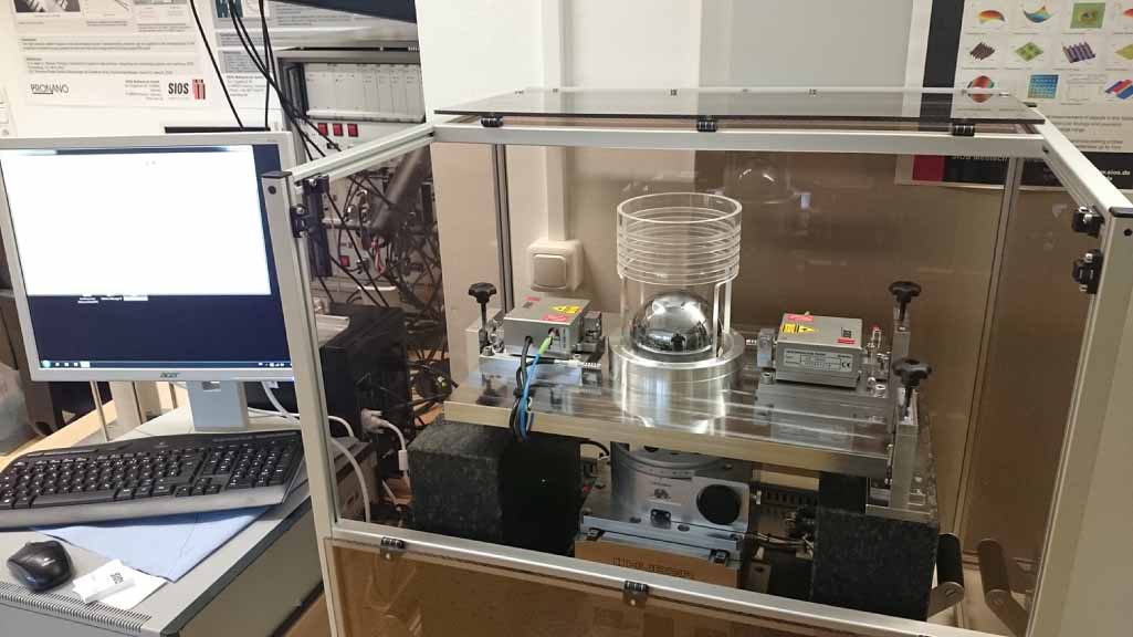 Interferometric device for the in-process measurement of diameter ...
