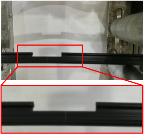 Measurement algorithm of notch length of plastic parts based on video ...