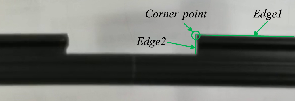 Measurement algorithm of notch length of plastic parts based on video ...