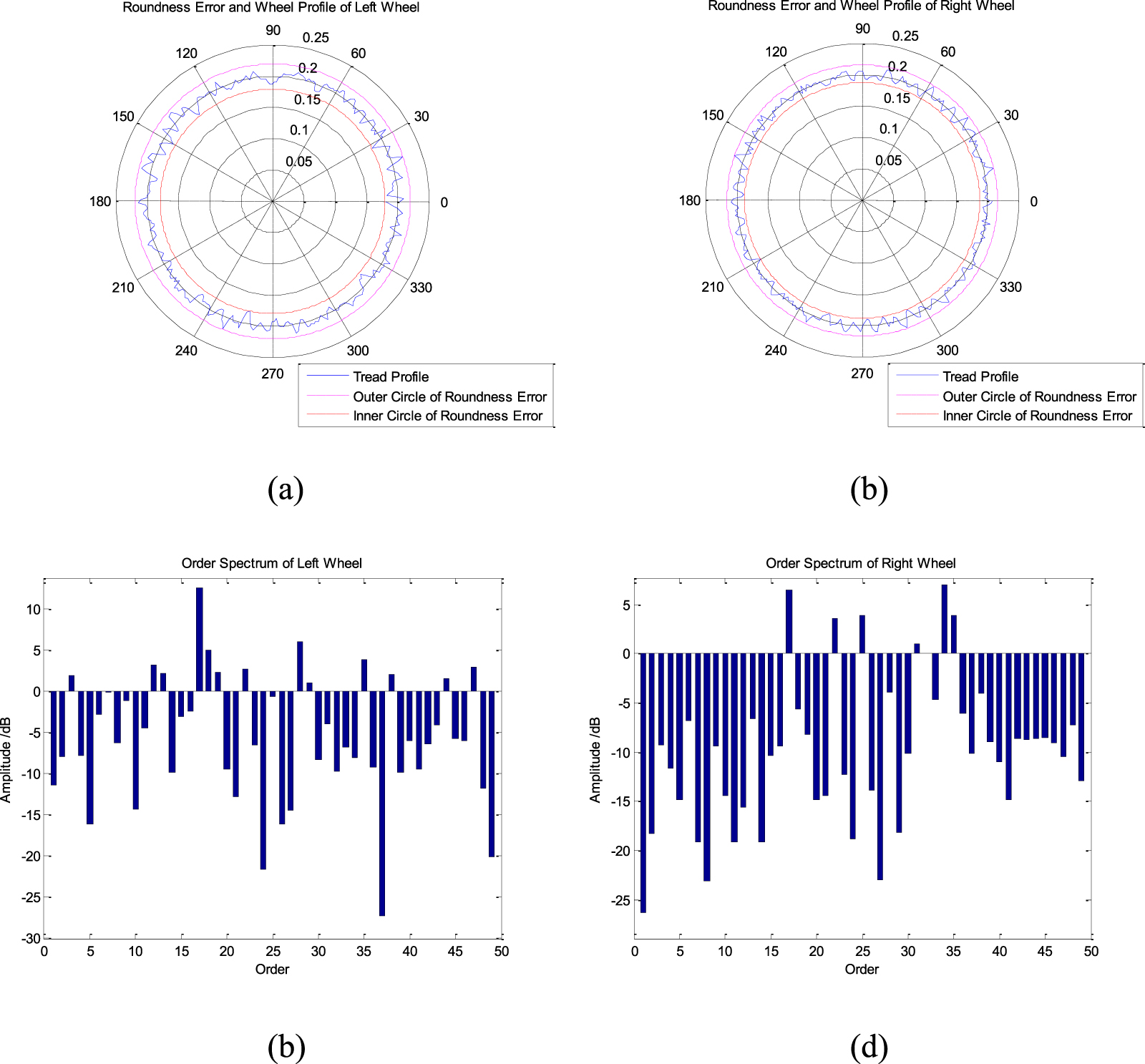 Measurement and evaluation of wheel profiles of a rail vehicle on an ...