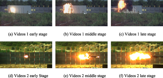 An image processing method for an explosion field fireball based on ...
