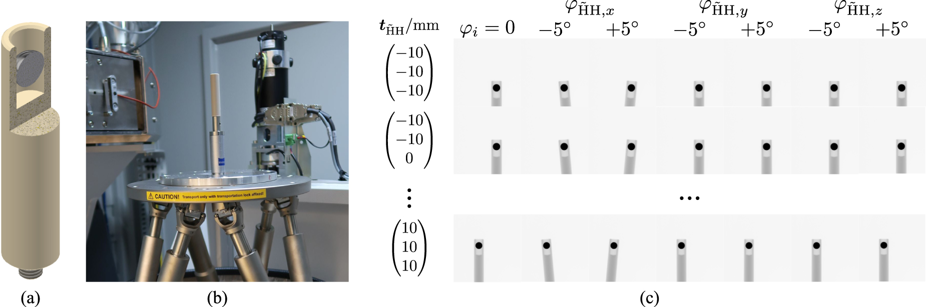 Calibration of 3D scan trajectories for an industrial computed ...