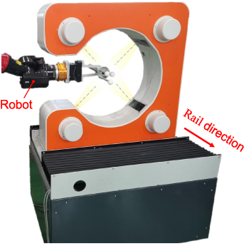 Extrinsic calibration method for 3D scanning system with four coplanar ...