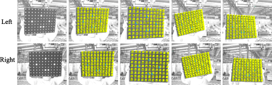 Vehicle door frame positioning method for binocular vision robots based on improved YOLOv4 ...