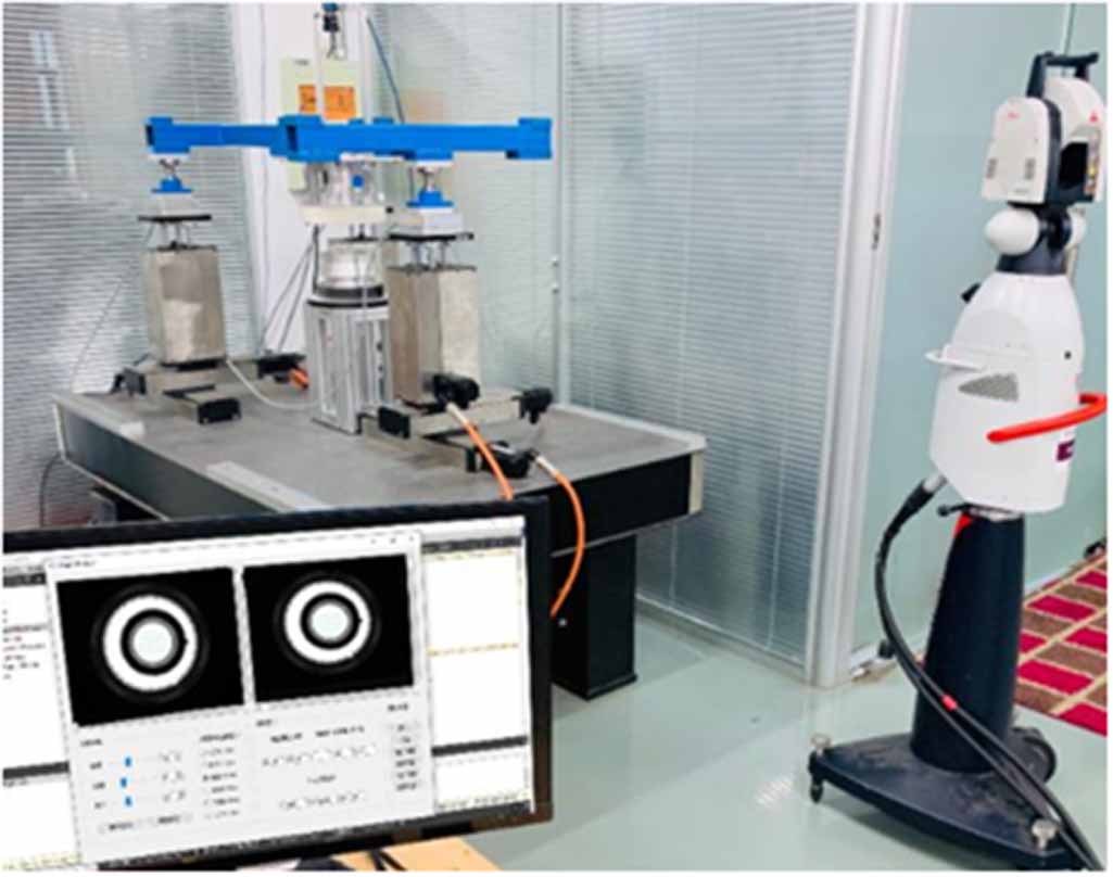 Online measurement method for assembly pose of gear structure based on ...