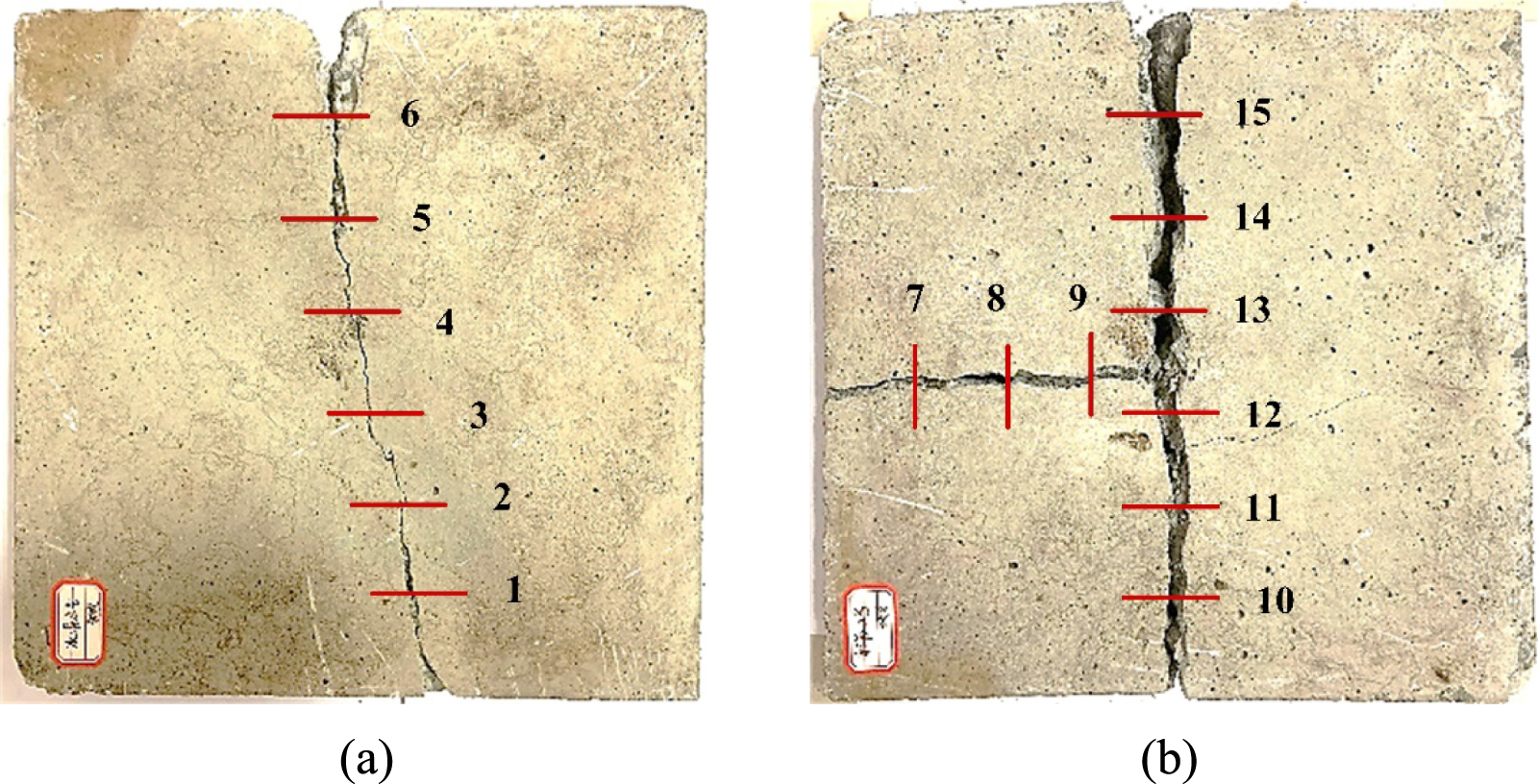 Effect of 3D laser point spacing on cement concrete crack width ...