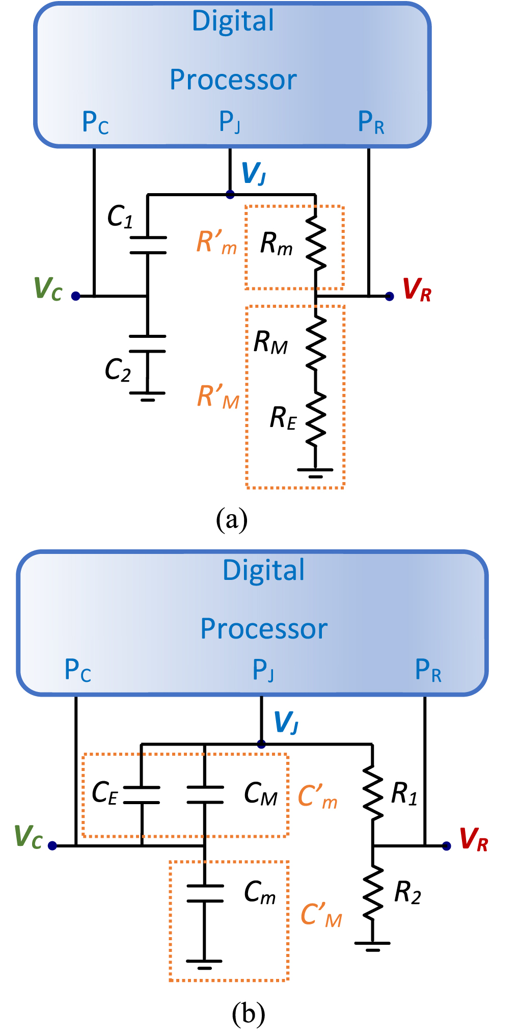 A simple digital readout circuit for differential resistive or ...