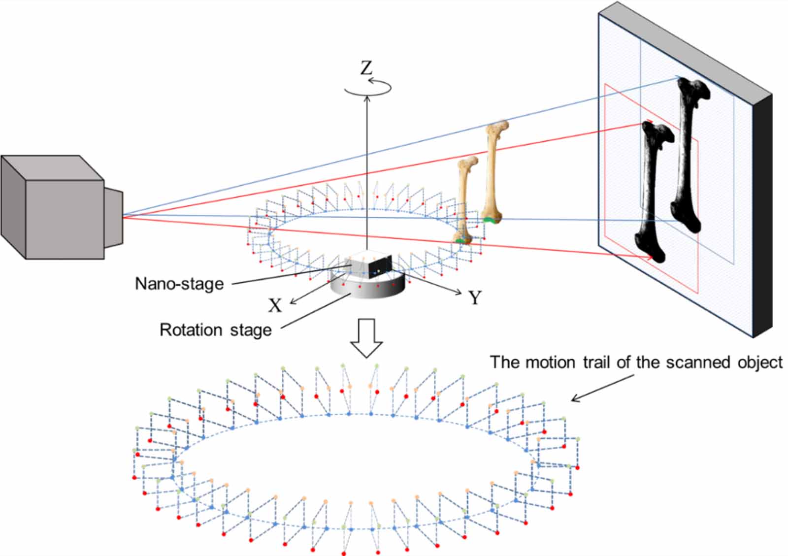 Super-resolution model-based iterative reconstruction for lens-coupled ...