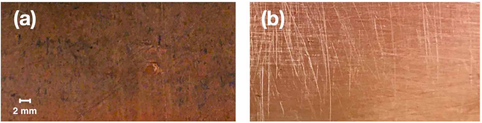 Temperature measurement on copper surfaces for superconducting thin ...
