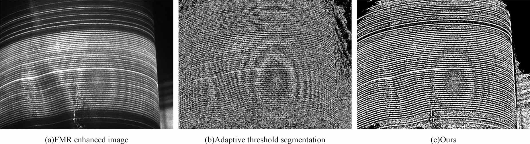 Depth extraction of 3D defects on curved surfaces with multi-line ...
