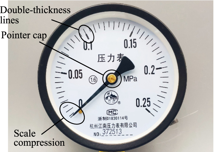 The indication reading recognition method of pointer-type pressure ...