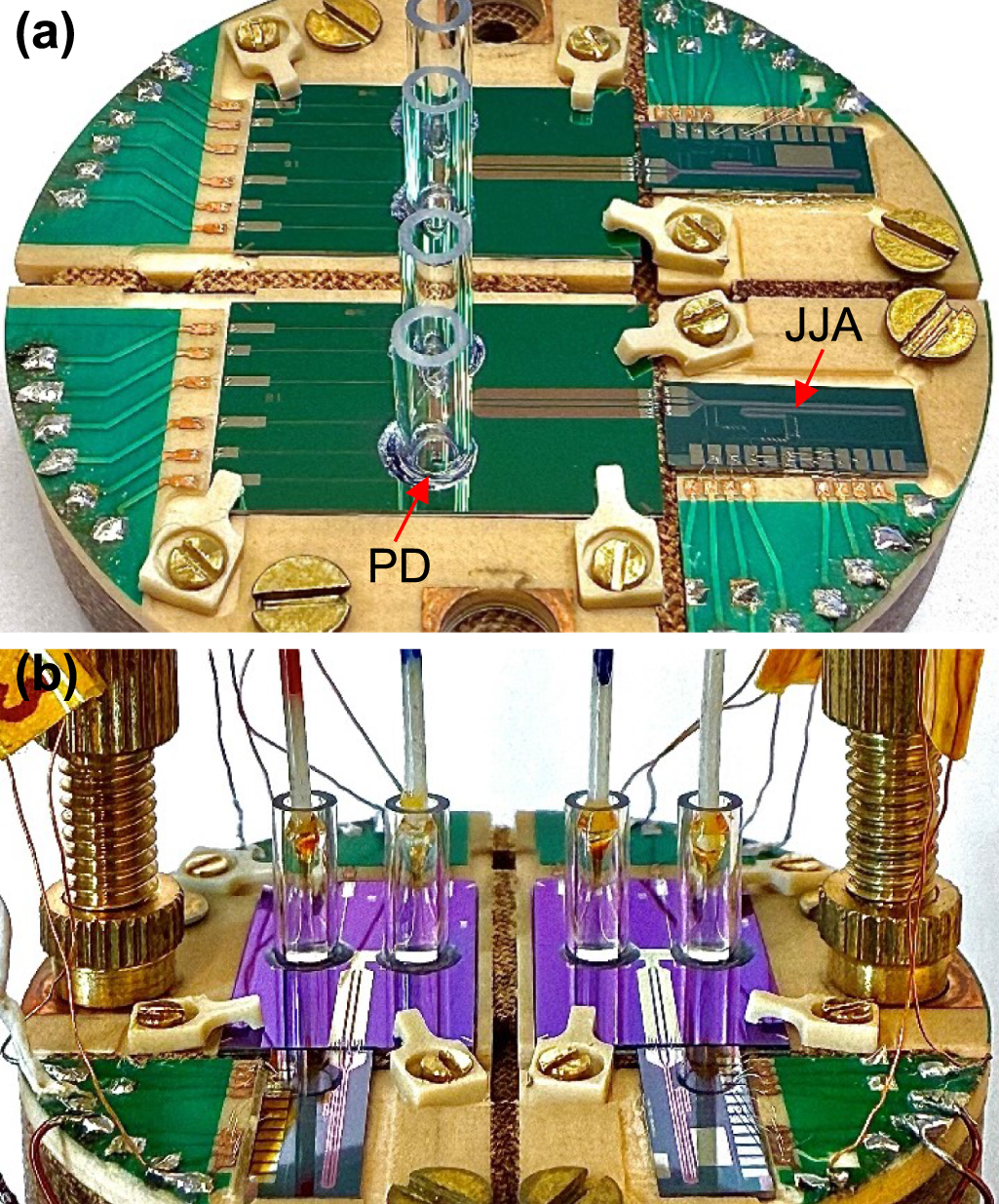 Parallelization of the optical pulse-drive for AC Josephson voltage ...