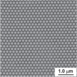 Selective-area growth of GaN nanocolumns on Si(111) substrates for ...