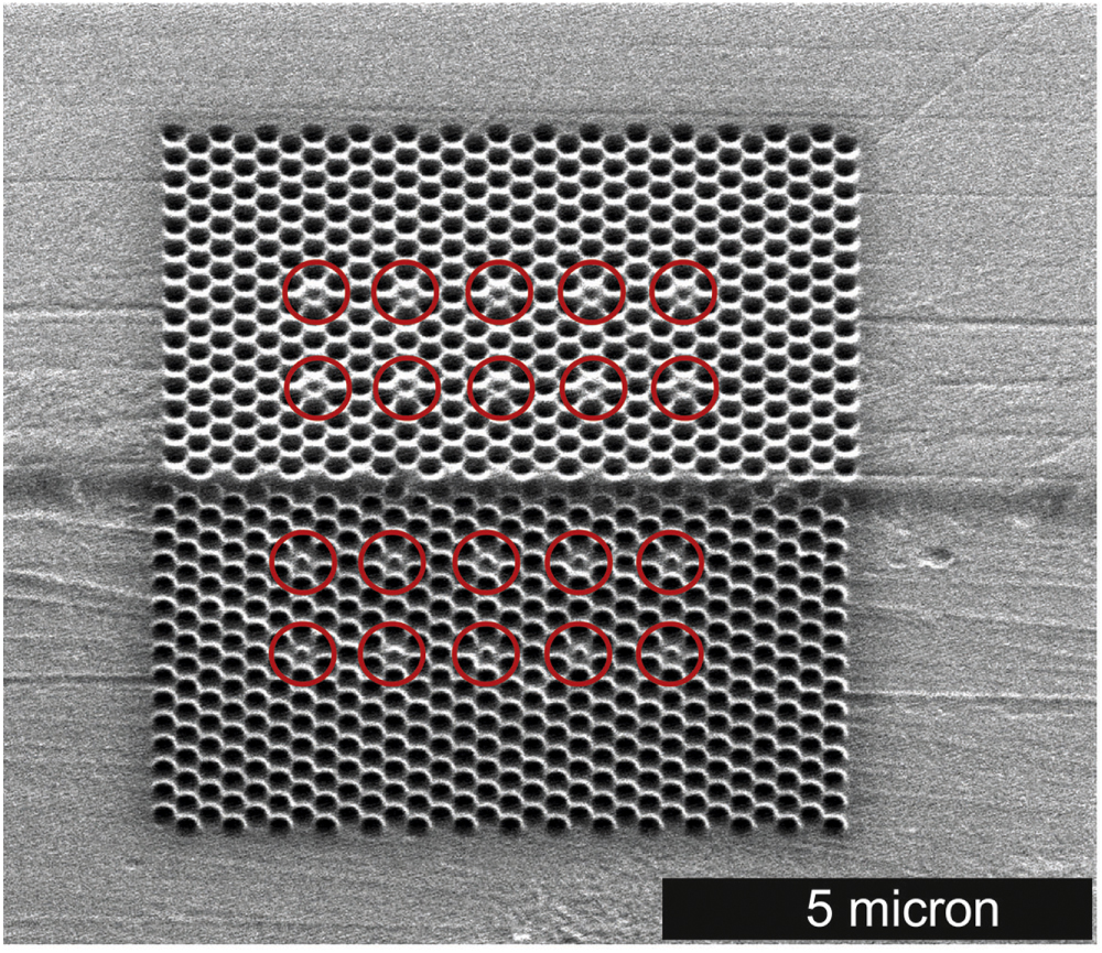 Method for making a single-step etch mask for 3D monolithic ...